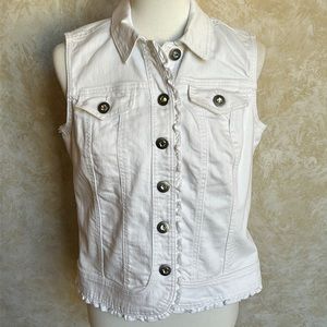 Baccini | Jackets & Coats | Baccini Denin Vest | Poshmark